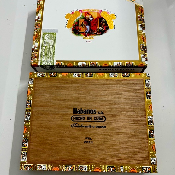 habanos cuban cigar boxes | Accents | Authentic Empty Cuban Cigars ...